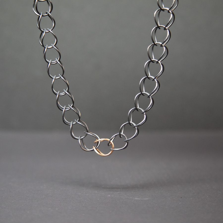 seaweed chain necklace | tina macleod | Resipole Studios